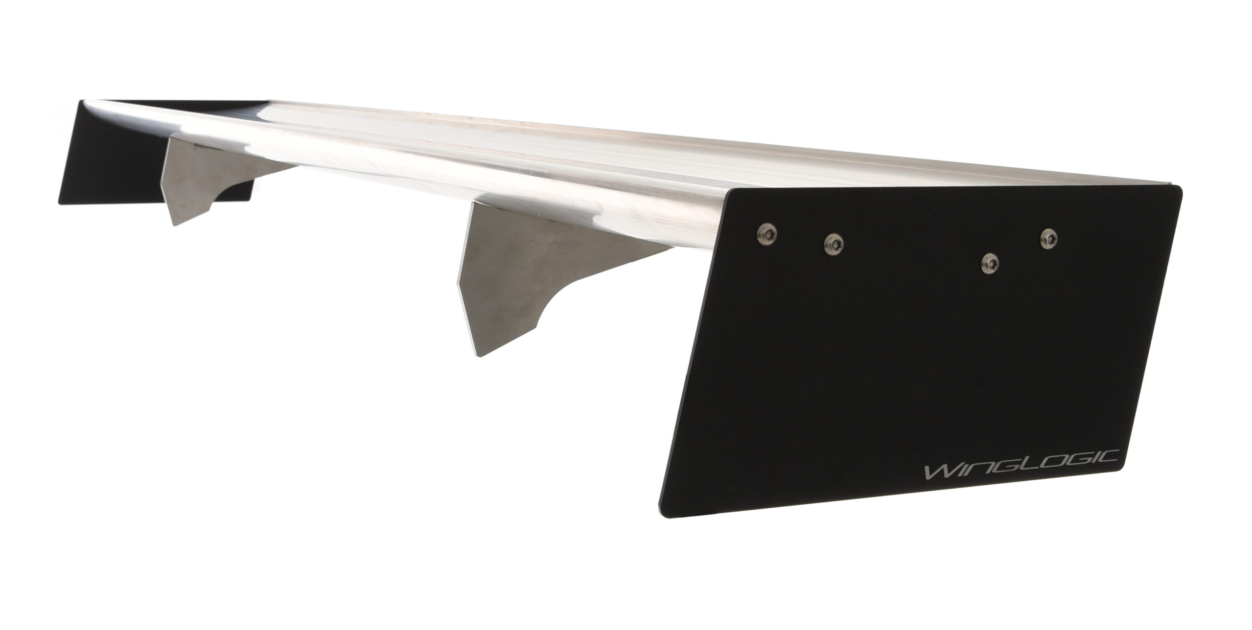 70" Car Spoiler Rear Wing Kit - Wing, Mounts, Endplates