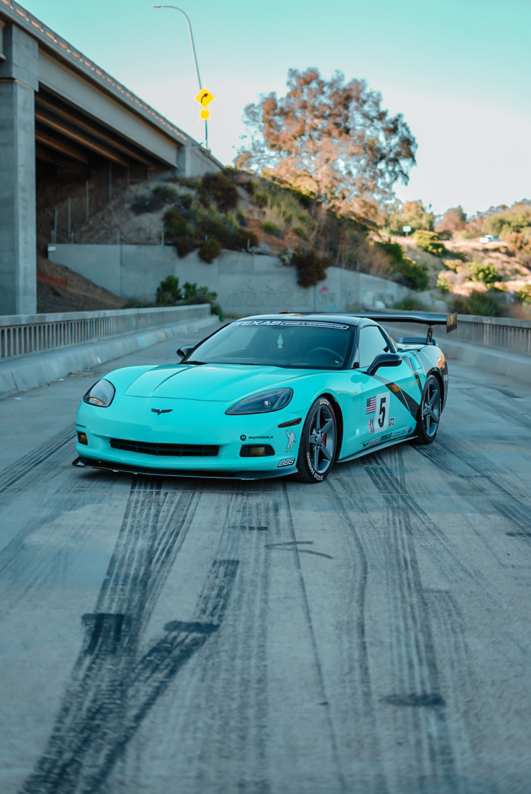 Chevrolet Corvette C6 / C6 Z06 GTC-500 APR Carbon Fiber Wing 2005-2013 ...
