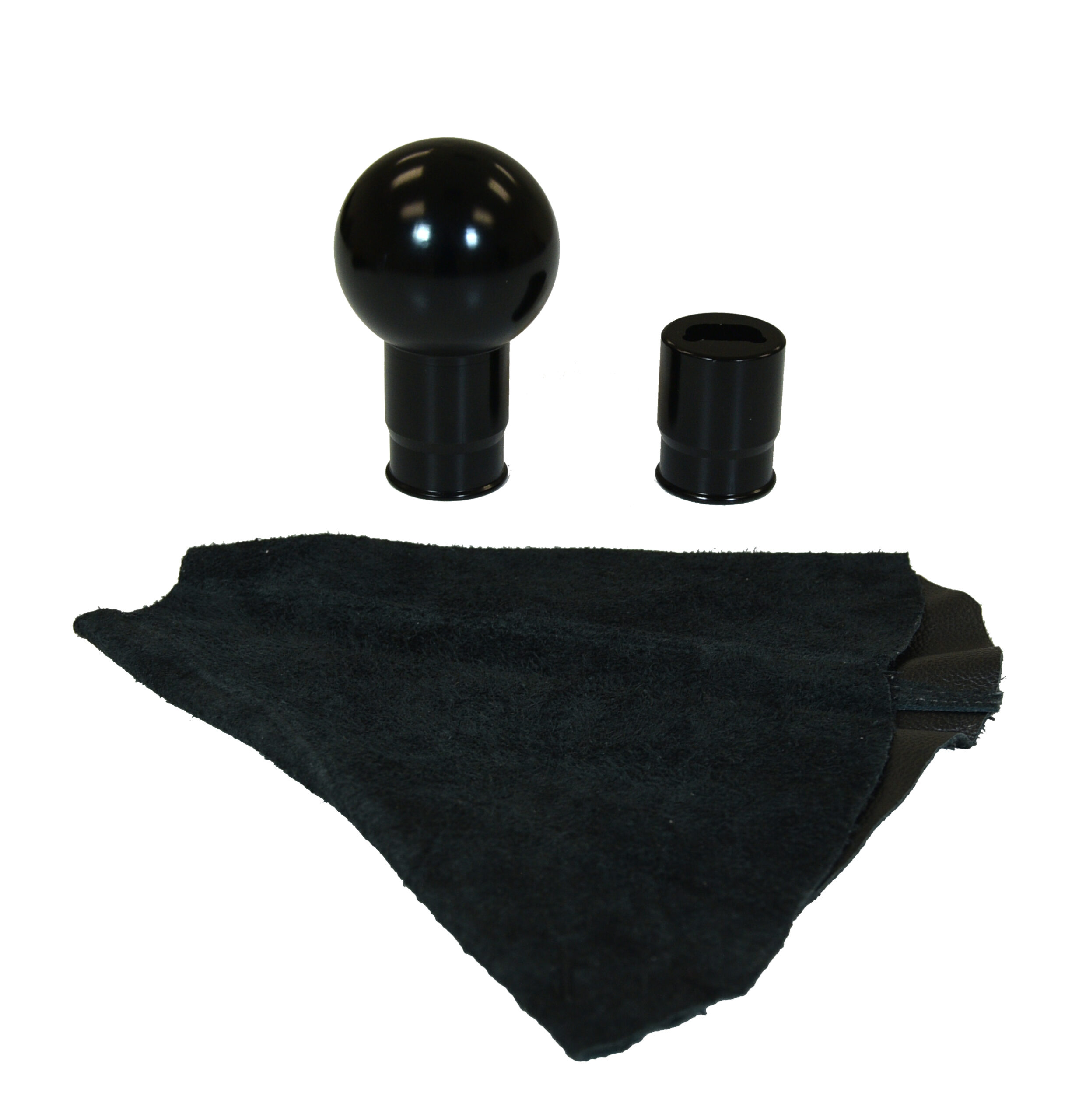 Conquer Weighted Aluminum Shift Knob + Alcantara Boot Kit — Porsche 987 ...